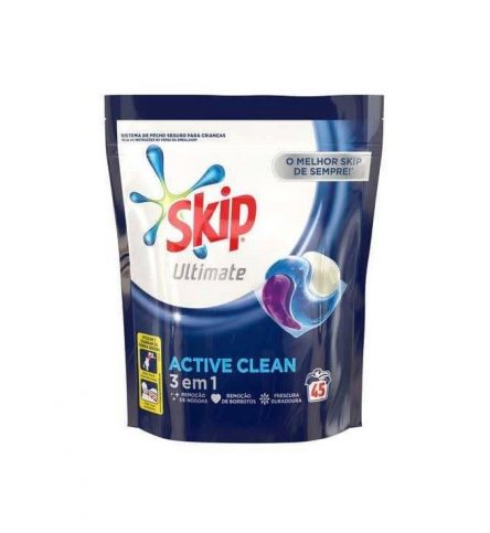 SKIP DETERGENTE CÁPSULAS PARA A ROUPA - Segmento Simpático