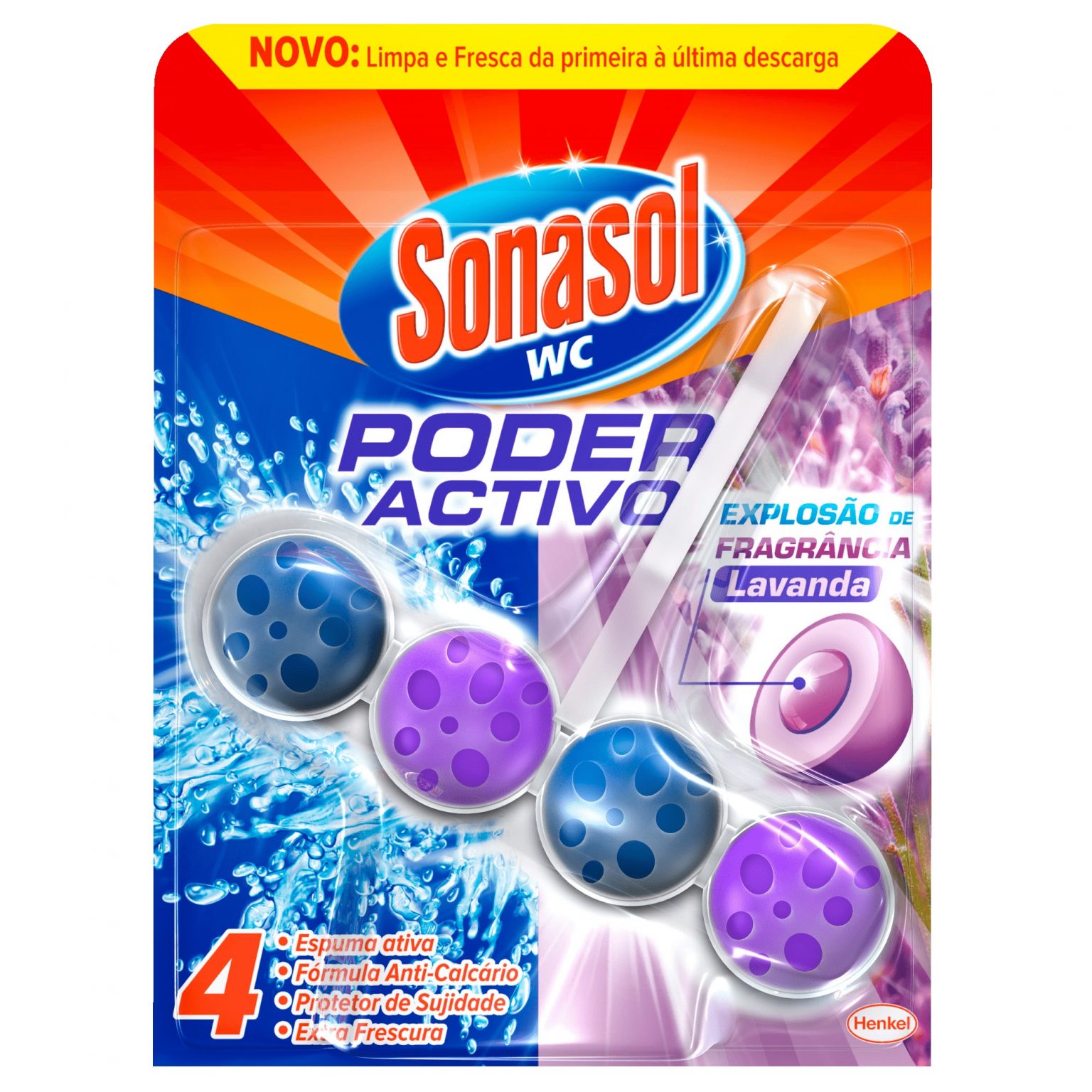 BLOCO SANITÁRIO SONASOL PODER ACTIVO - Segmento Simpático